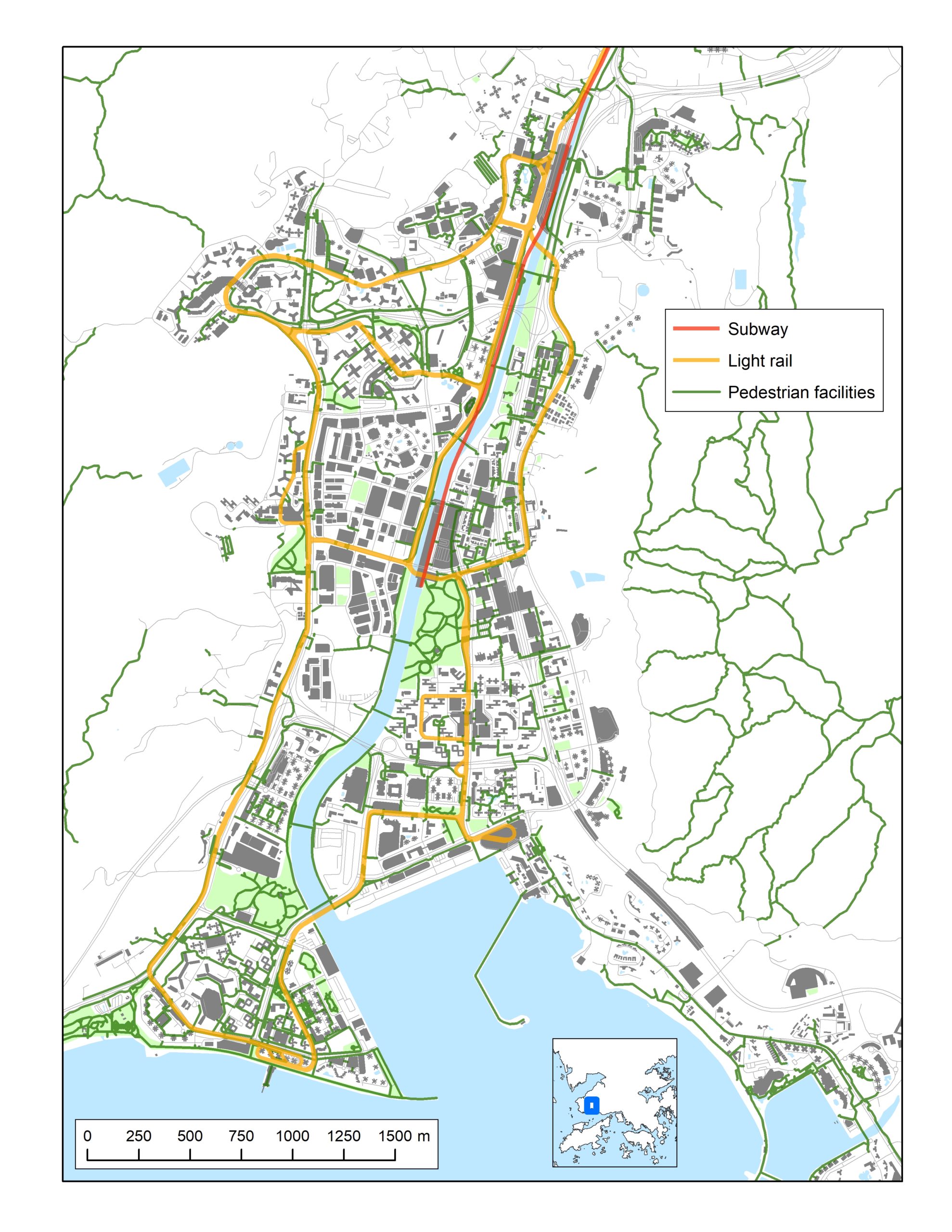 “Transit villages” in Hong Kong that predate the use of the term ...